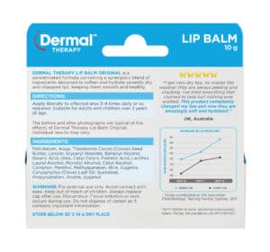 Lip Balm | Chapped Lips | Dermal Therapy